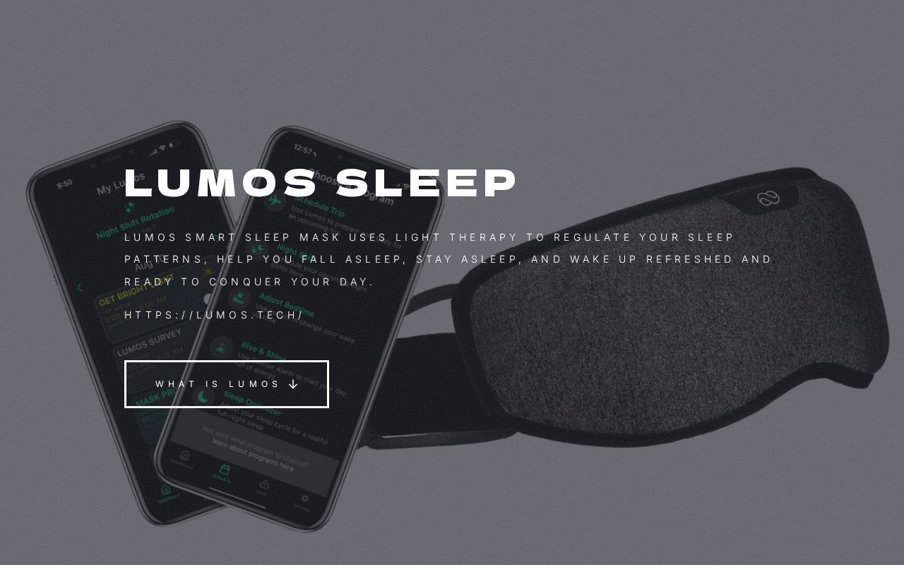 Lumos Smart Sleep Mask